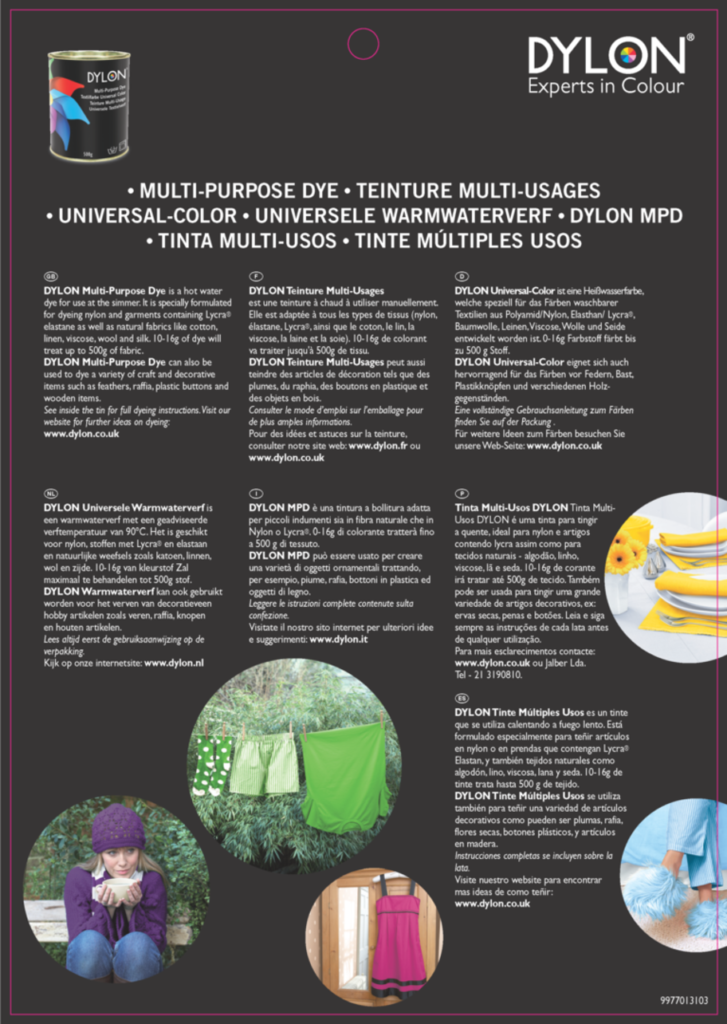 Dypro Multi-Purpose Dye 500g - Farg.nu