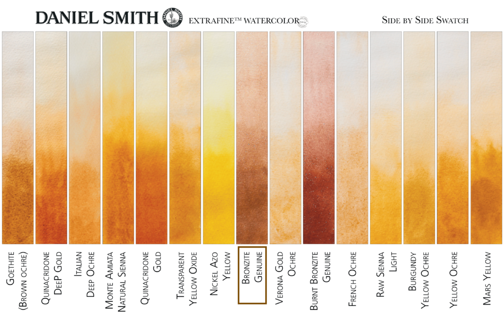 Daniel Smith Bronzite Genuine Extra Fine watercolor - Farg.nu